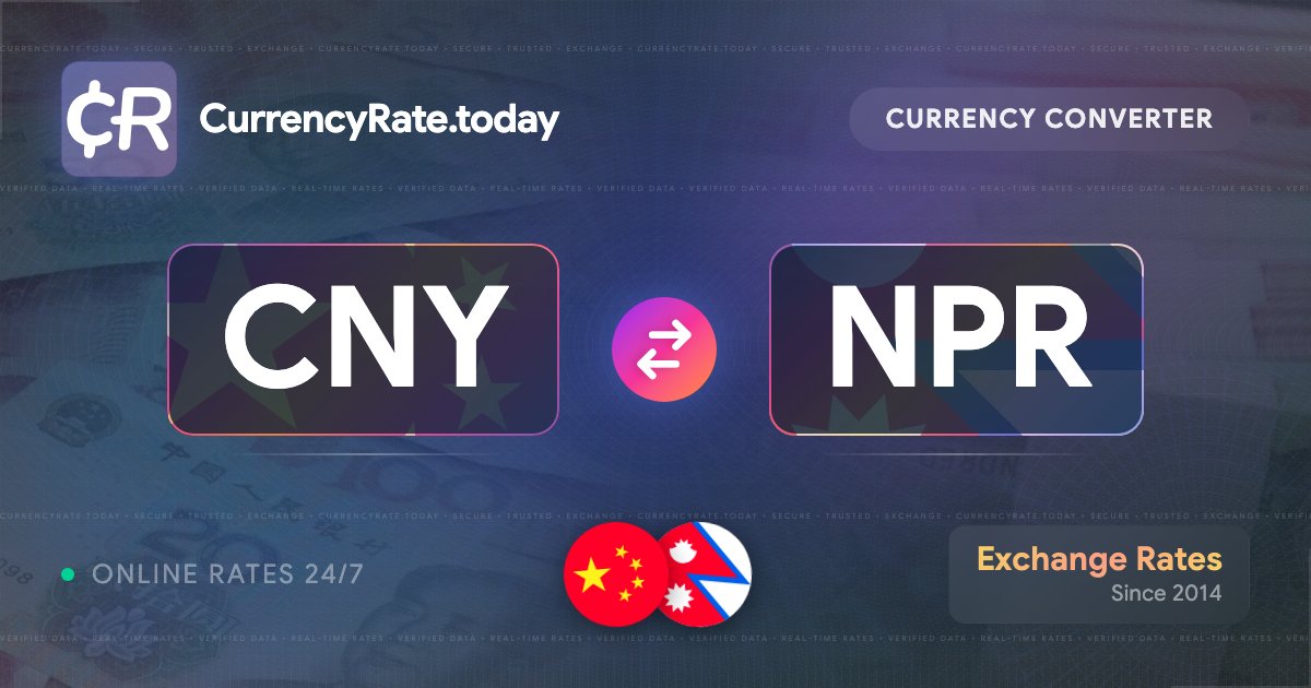 30000 Renminbi (CNY) to Nepalese Rupees (NPR) - Currency Converter