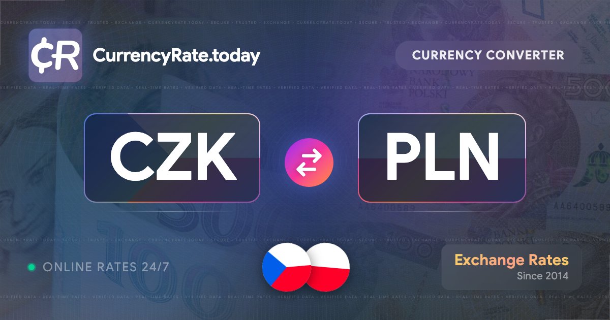 950 Korunas (CZK) to Zloty (PLN) - Currency Converter