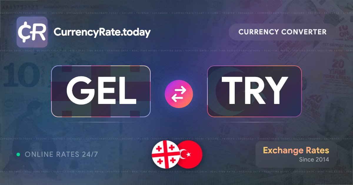 230 Lari (GEL) to Turkish Liras (TRY) - Currency Converter