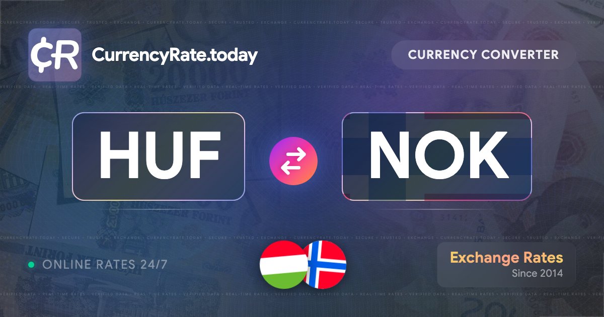 150000 Forints (HUF) to Norwegian Kroner (NOK) - Currency Converter