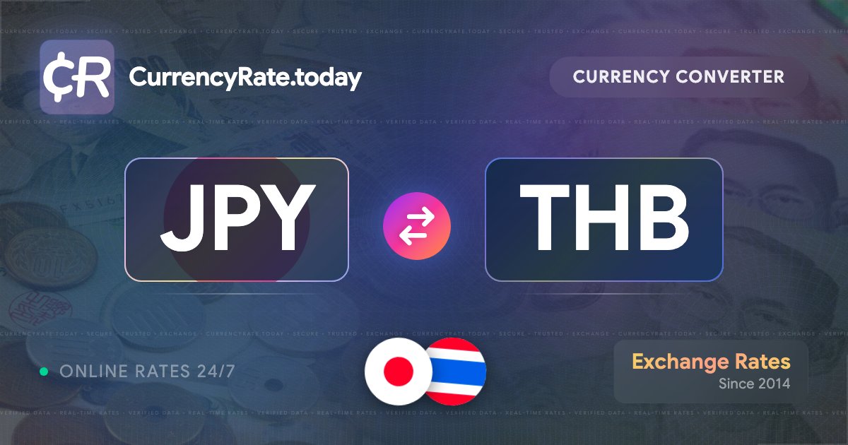 19000 Yens (JPY) to Thai Baht (THB) - Currency Converter