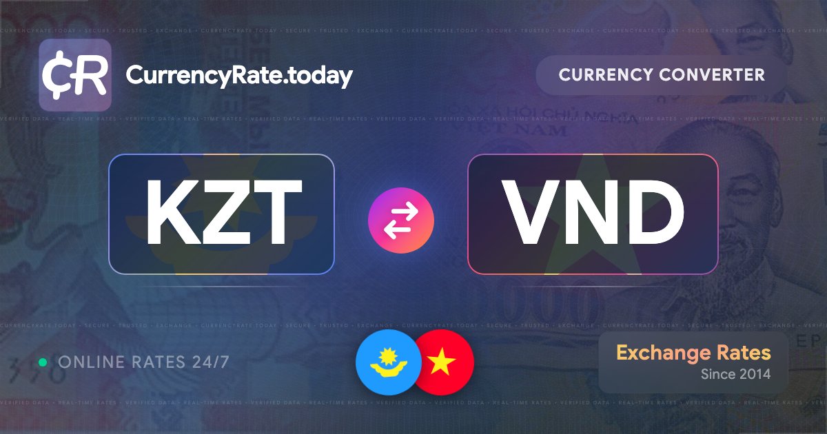 3000 Tenge (KZT) to Dongs (VND) - Currency Converter