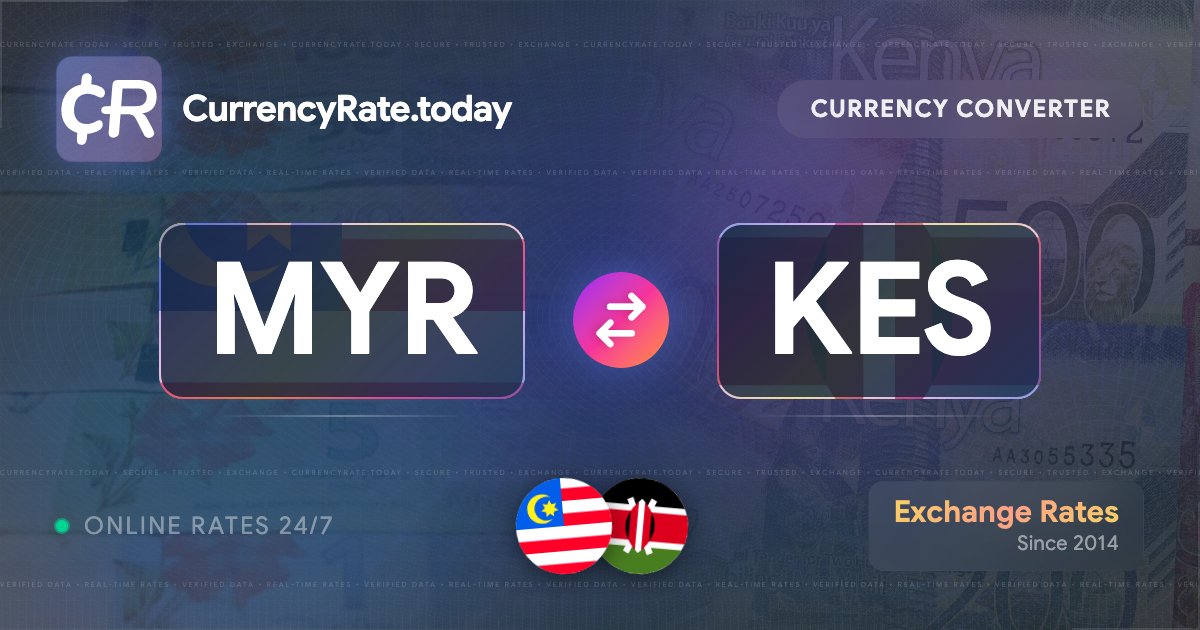 2800 Ringgit (MYR) to Kenyan Shillings (KES) - Currency Converter