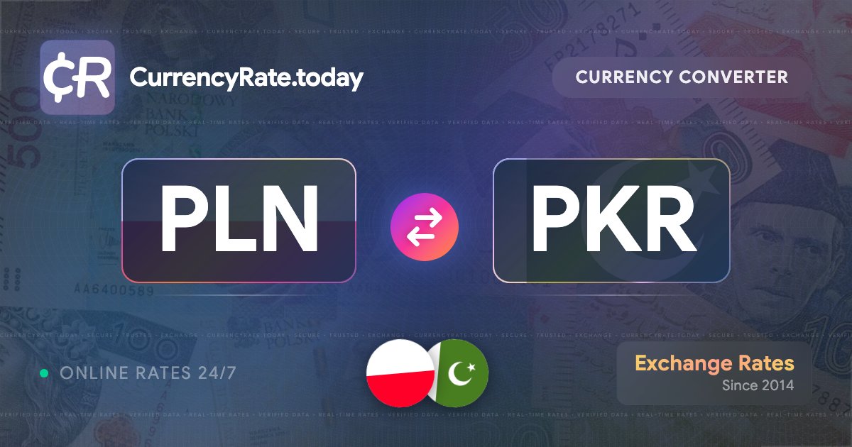 300 Zloty (PLN) to Pakistani Rupees (PKR) - Currency Converter