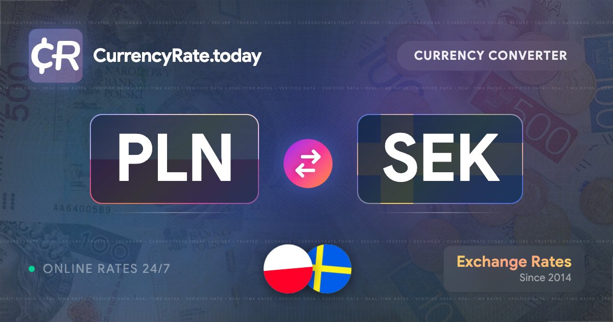 300 Zloty (PLN) to Swedish Kronor (SEK) - Currency Converter