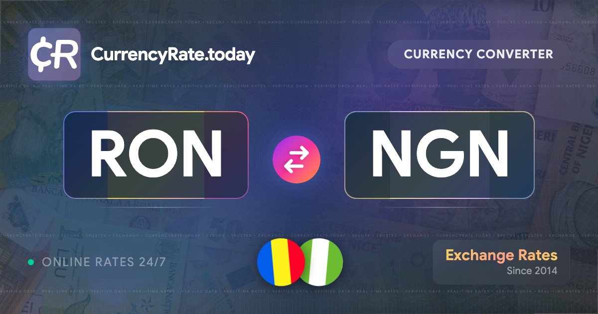 10000 Romanian Lei (RON) to Naira (NGN) - Currency Converter
