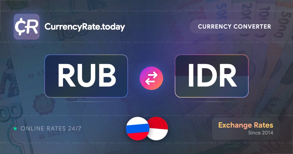 Nilai Tukar 50 Rubel Rusia ke Rupiah Indonesia - Konversi RUB/IDR