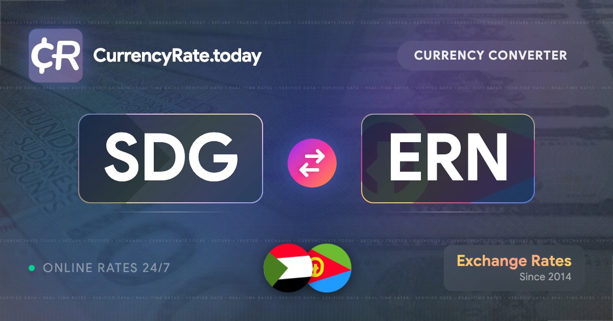 5000 Sudanese Pounds (SDG) to Nakfas (ERN) - Currency Converter