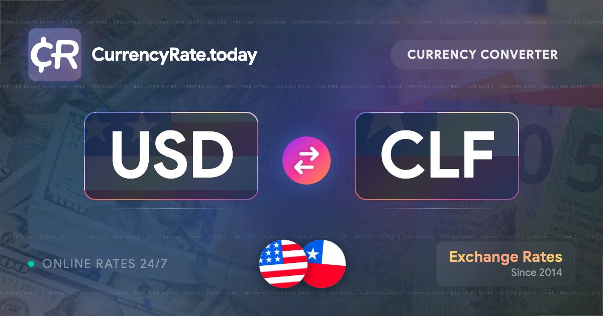 8000 US Dollars (USD) to Chile Pesos (CLF) - Currency Converter